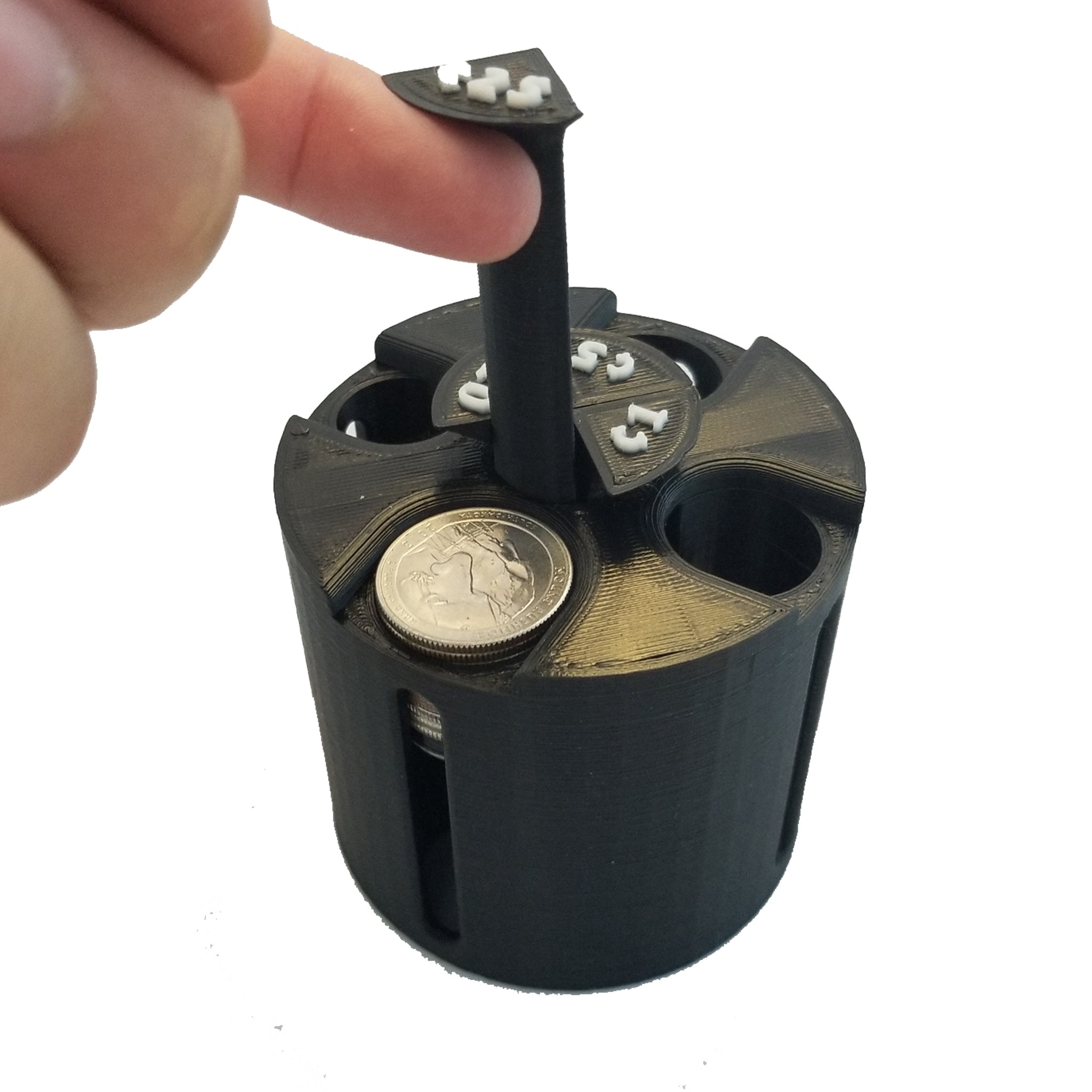 Coin Organizer with Easy Access | For Car Cup Holder | 3D Printed – SoCal3D